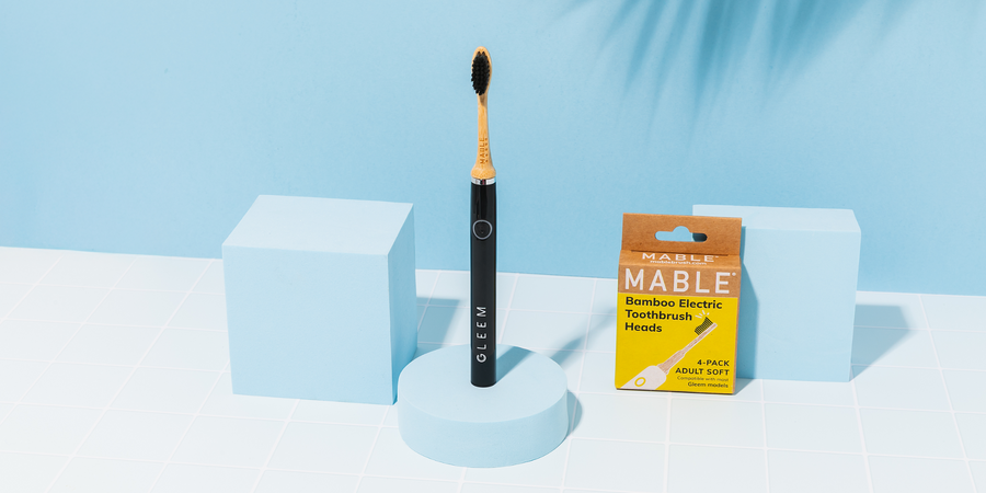 Gleem Rechargeable Toothbrush Review and Bamboo Eco Alternatives – MABLE