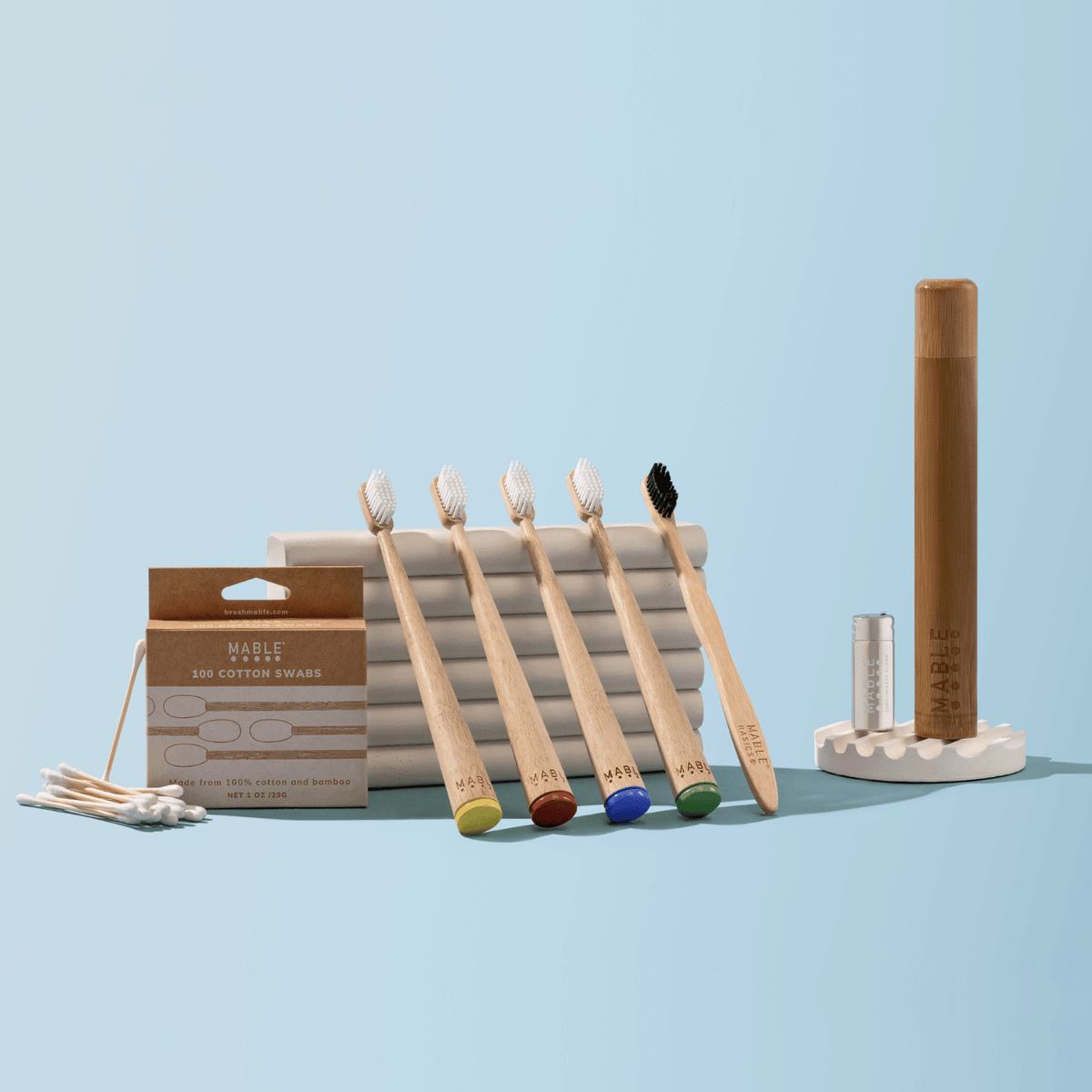 Eco Bathroom Set For A Plastic-free Bathroom | By MABLE – MABLE