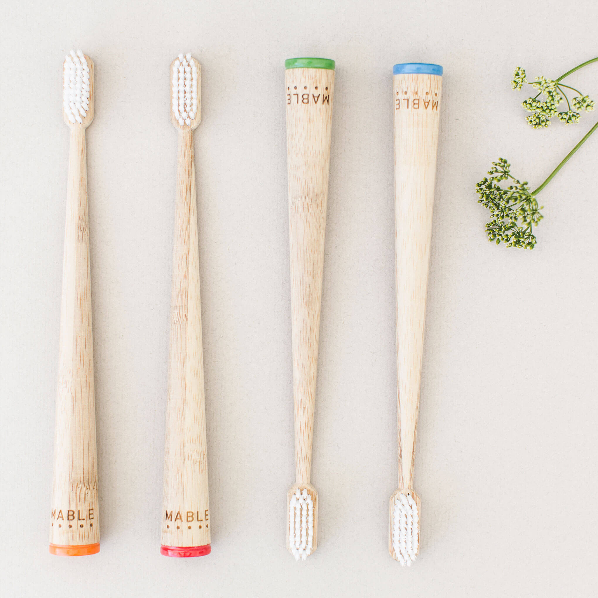 MABLE® Sustainable bathroom Products |Bamboo Toothbrushes